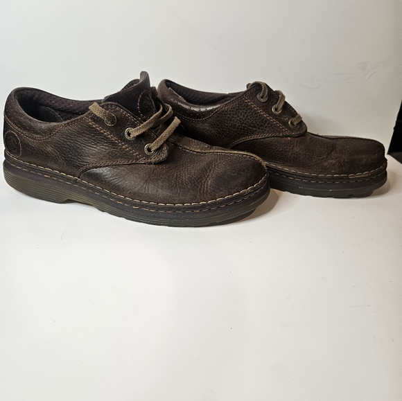 Dr. Martens | Shoes | Vintage Mens Doc Martin Brown Leather Shoes Size ...